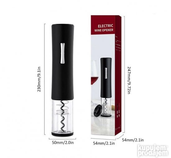 Elektricni otvarac vina otvarac za boce na baterije - KupujemProdajem