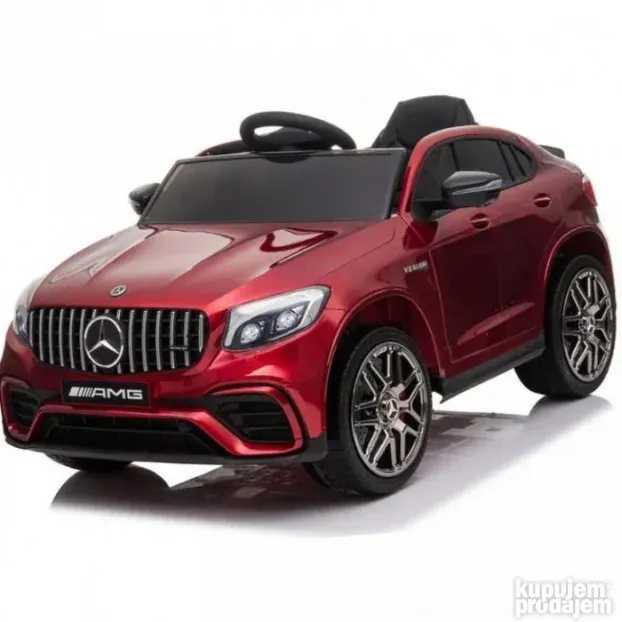Autić na akumulator Mercedes GLC 63 AMG licencirani crveni ...
