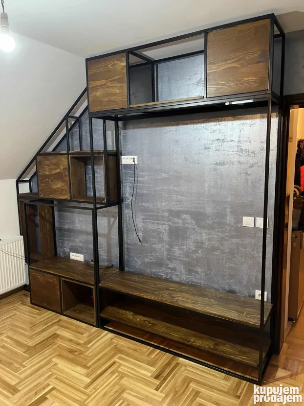 Police po meri, pregradne police, tv police - KupujemProdajem