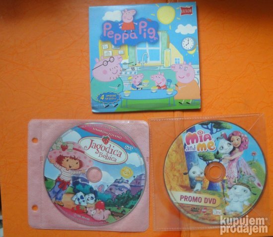 Mia and Me, Peppa Pig, Jagodica Bobica - KupujemProdajem