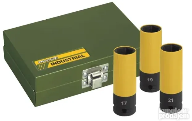 Proxxon set udarnih nasadnih ključeva za matice točkova 85mm ...
