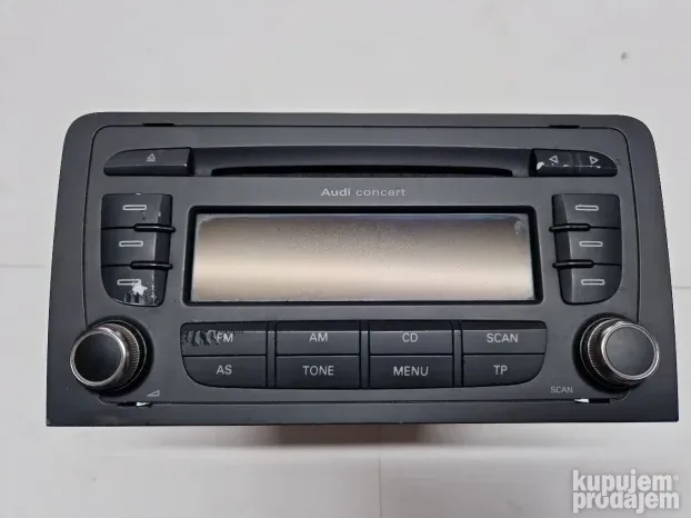 Audi A3 8P Facelift Radio 8P0035186P - KupujemProdajem