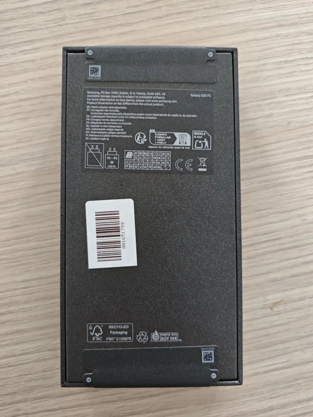 Samsung S25 FE 8/128gb JetBlack - Novo Vakum - - KupujemProdajem