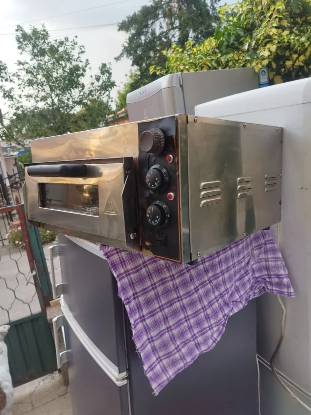 INOX Pica pec na struju 40x40cm - KupujemProdajem
