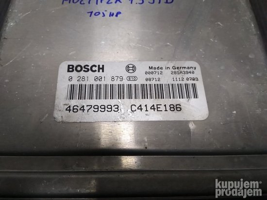 BOSCH EDC15 0281001879 JTD - KupujemProdajem