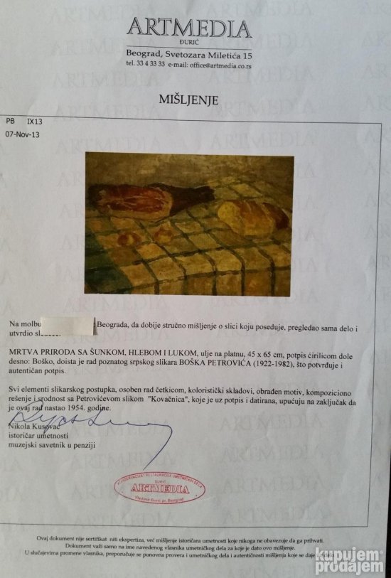 Bosko Petrovic, strucno misljenje - KupujemProdajem