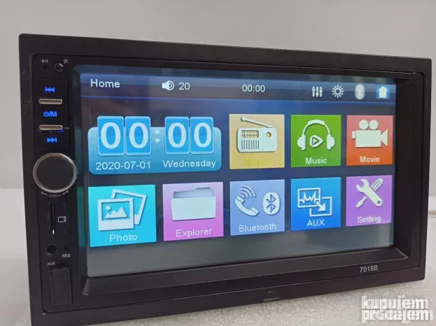 Auto Radio Univerzalna Multimedija 2din 7inch Sa Blendom - KupujemProdajem