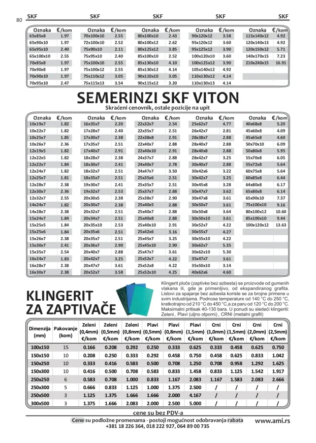 Semering 30x55x10 SKF - KupujemProdajem