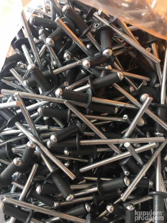 Pop nitne u antracit boji 3,2x8 RAL7016 - KupujemProdajem