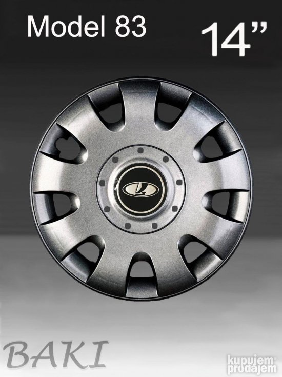 Ratkapne LADA 14 model 83 Ratkapne R14 Lada NOVE - KupujemProdajem