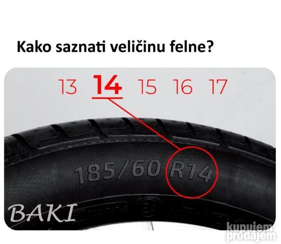 Ratkapne LADA 14 model 83 Ratkapne R14 Lada NOVE - KupujemProdajem