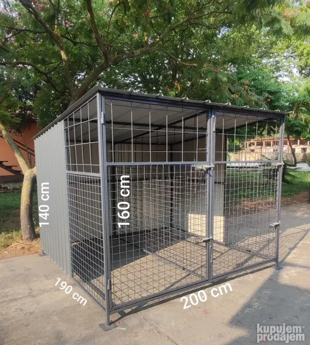 Boks za pse kavez za pse A 4 dupli - KupujemProdajem