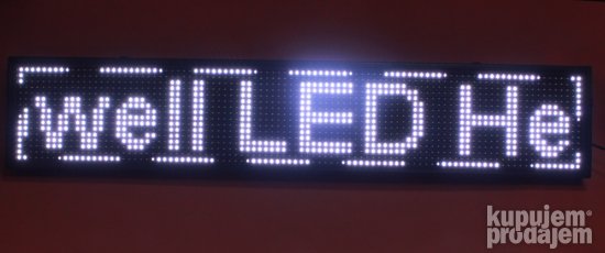 Reklama BELA led reklama NOVA LED reklama - KupujemProdajem