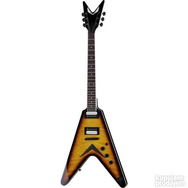 Dean Guitars VX QM Trans Brazilia Električna Gitara - KupujemProdajem