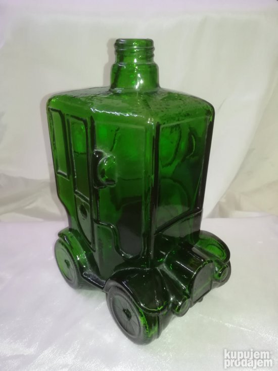 Vintage, zelena flasa auto, MADE IN ITALY - KupujemProdajem