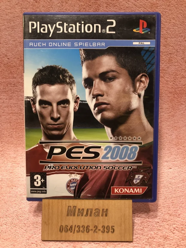Pro Evolution Soccer 08 PES original igra za PS2+GARANCIJA ...