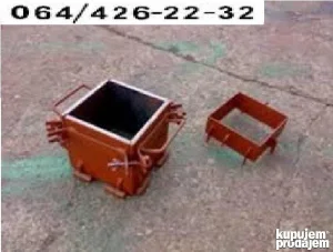 Kalup-Kalup za beton-Kalup KONUS za beton KOCKA -Kalupi - KupujemProdajem