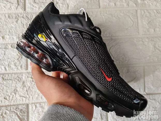 NIKE AIR MAX PLUS TN 3, Black University Red; Nove Patike TN ...