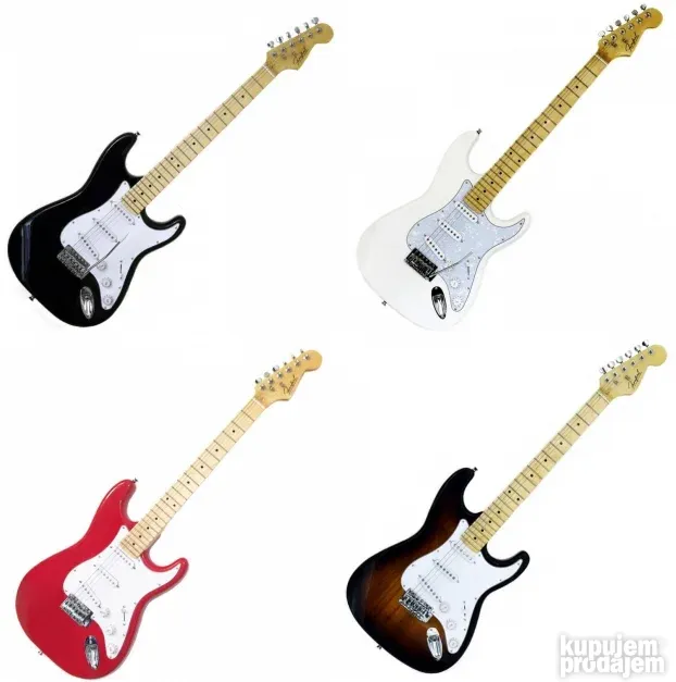 Elektricne gitare Firefeel S041 u crnoj,beloj,crvenoj i samb - KupujemProdajem