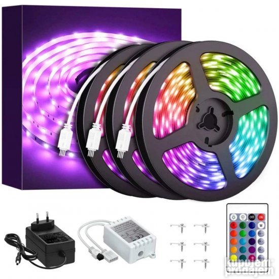 Rgb Led Traka 5050 Ip44 10 metara - KupujemProdajem