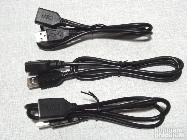 Kabl USB M na USB Ž produžni za auto radio multimediju GPS n ...