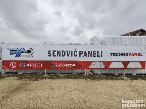 Sendvic paneli - KupujemProdajem