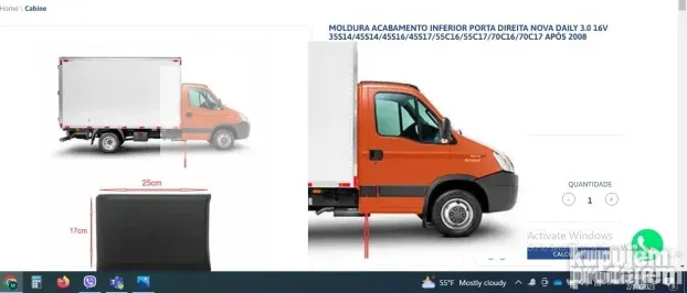 Iveco Daily lajsna desna strana kao na slici - KupujemProdajem