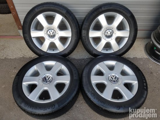 VW alu felne 16 5x112 ORIGINAL Golf Touran Jetta Eos Caddy P ...