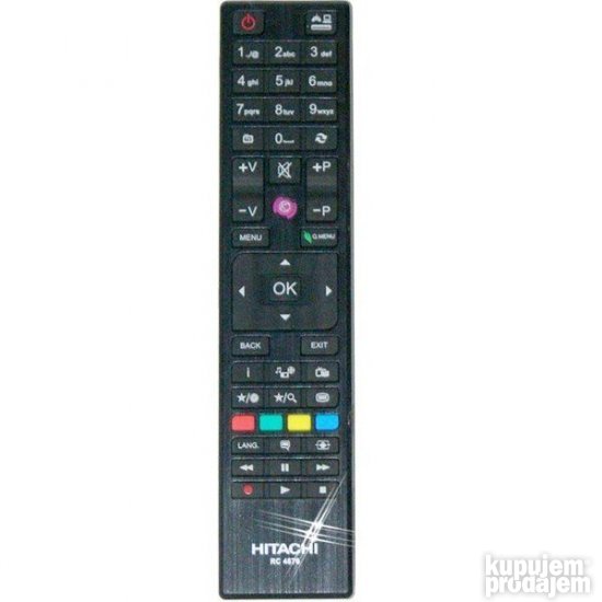 HITACHI RC4876 daljinski upravljač za televizor - TV - KupujemProdajem