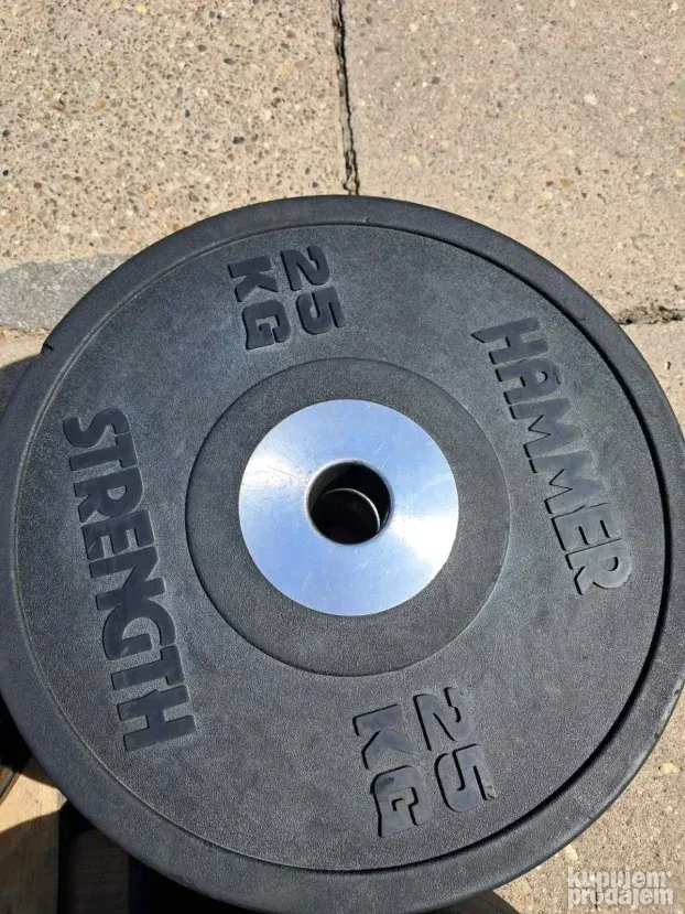 Hammer Strength Bumper Plates 25kg - Tegovi - KupujemProdajem
