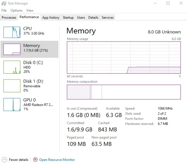 Kompjuter AMD Athlon II X2 250 GPU R7 200 RAM 8gb GARANCIJA ...
