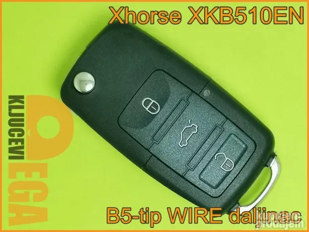 VVDI Xhorse XKB501EN B5-tip daljinac Wire serija 3 tastera ...