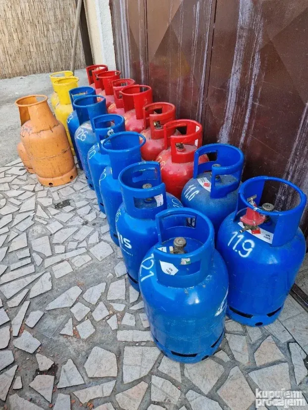Atestirana plinska boca 10kg Pune plinske boce butan boca - KupujemProdajem