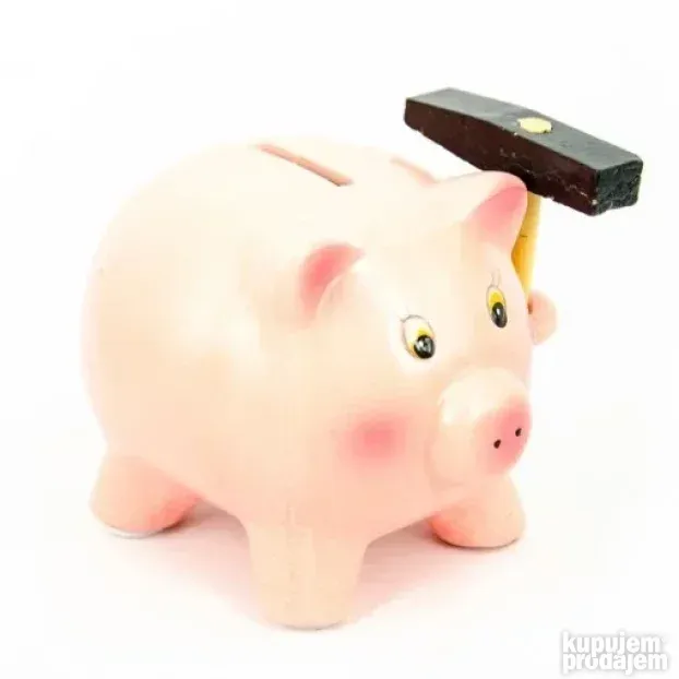 Kasica Prasica Sa Čekićem - KupujemProdajem