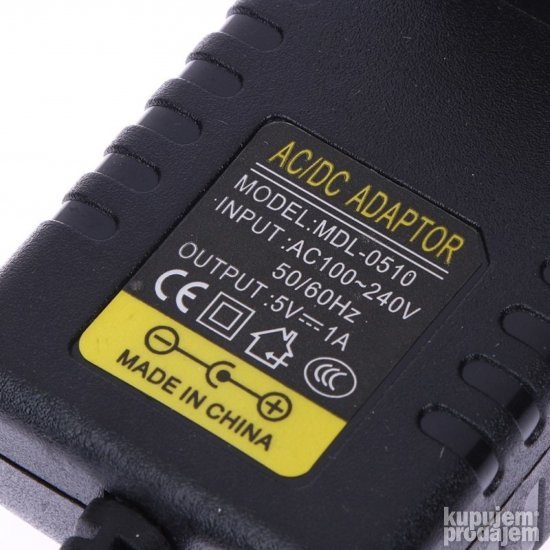 Strujni adapter 5V 1A 2A 3A konektor 5.5mm punjač ispravljač ...