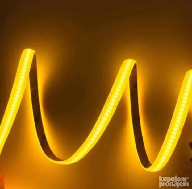 COB LED TRAKA sa napajanjem 5 m ip 20 sa napajanjem traka - KupujemProdajem