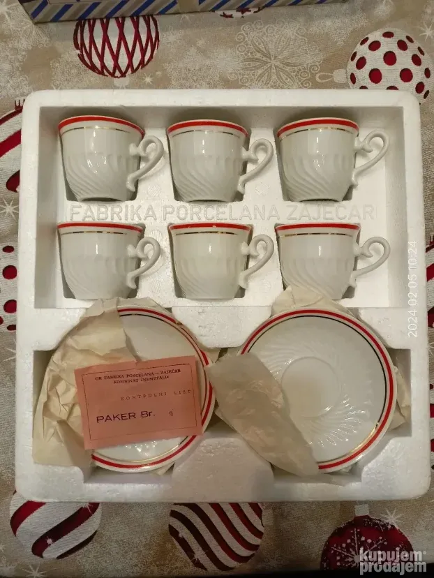 Šoljice za kafu. Komplet za 6 osoba. - KupujemProdajem