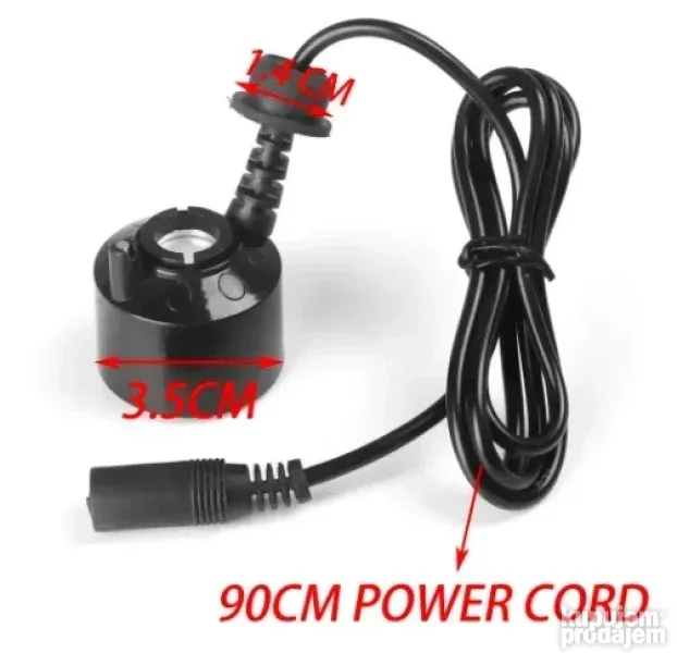 Ultrazvucni generator dima magle atomizer dim efekat - KupujemProdajem