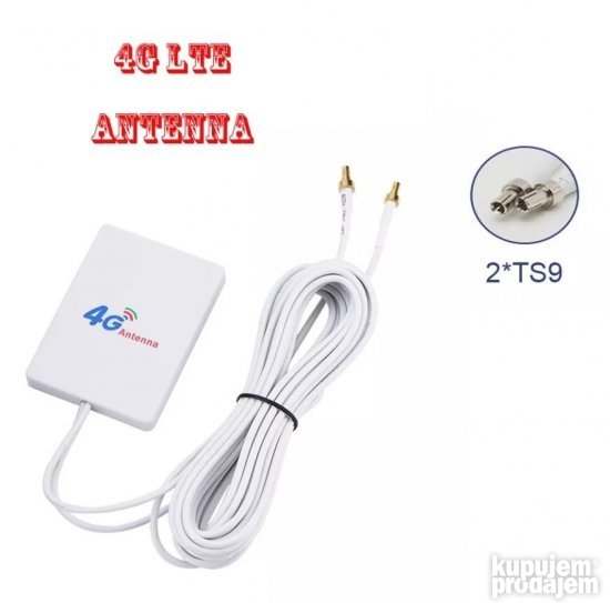 4G LTE Antena za Mi-Fi Rutere i Modeme 28 dBi - Konektor TS9 ...