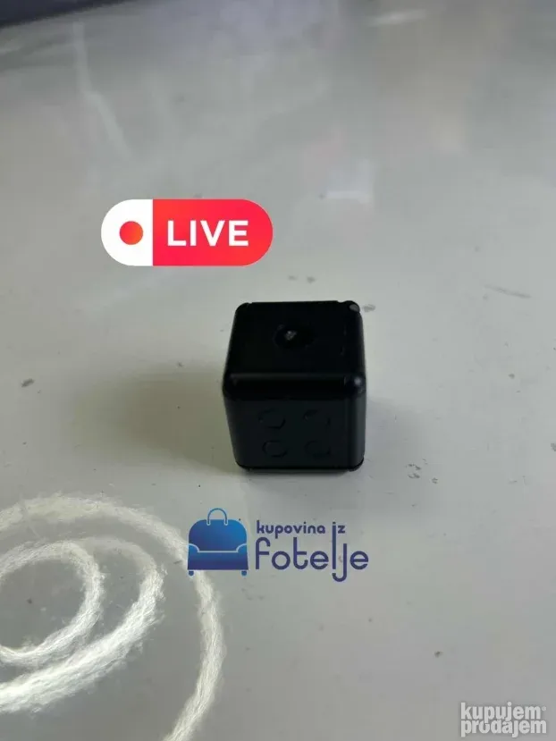 Špijunska Mini Kamera u obliku Kocke Novo - KupujemProdajem