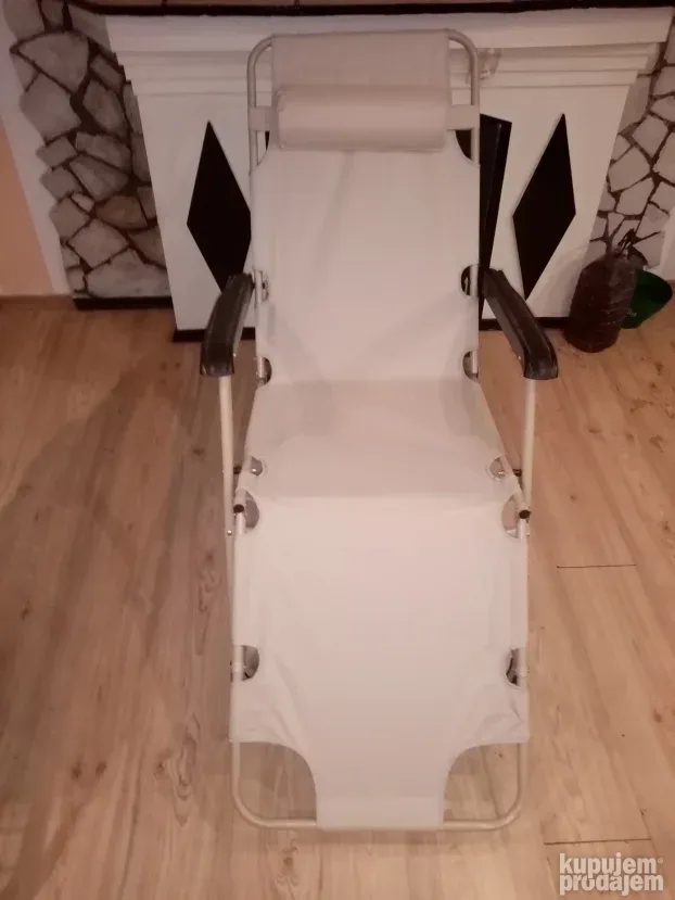 Lezaljka za Plazu NOVA Bastenska Relax Stolica Lezaljka 2u1 ...