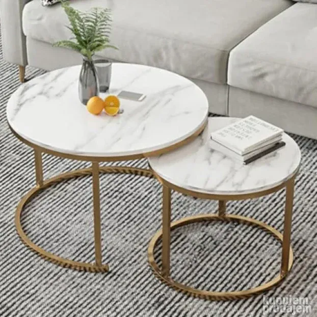 Klub sto set od dva stocica Beli - KupujemProdajem