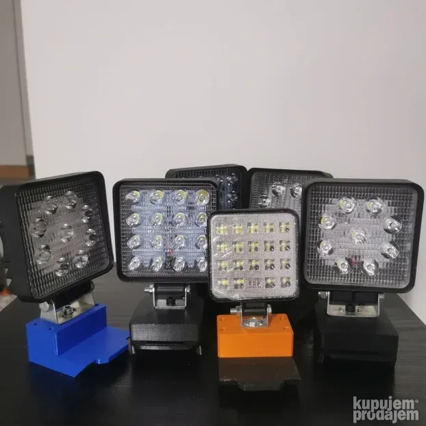 Aku Reflektor Punjač Radna Lampa Led Parkside Makita Bosch ...