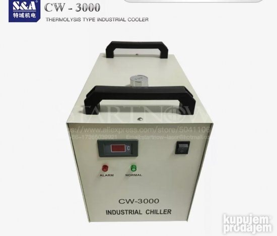 CO2 cnc laser rashladni sistem MBL S&A CW-3000TG - KupujemProdajem