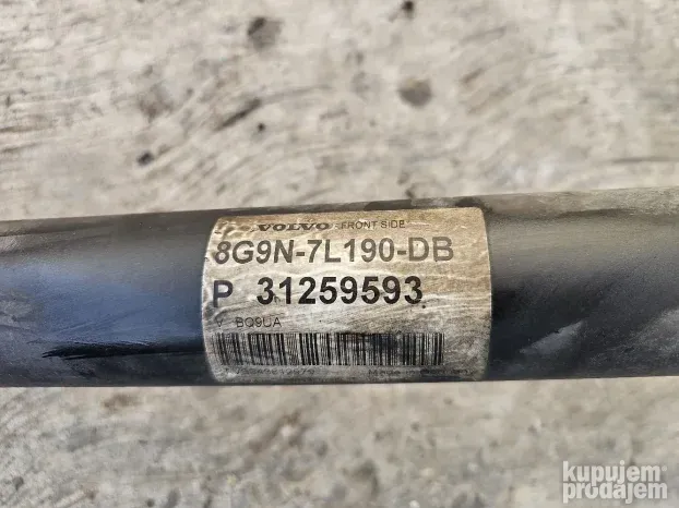 Volvo xc60 kardan 31259593 - KupujemProdajem