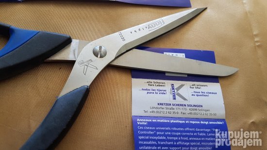 profi krojacke makaze - KRETZER SOLINGEN -FINNY - KupujemProdajem