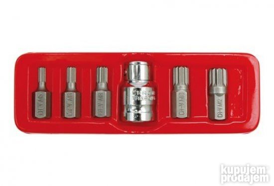 Set Toreks Spline ključevi M5-M12 6 komada VOREL Poljska - KupujemProdajem