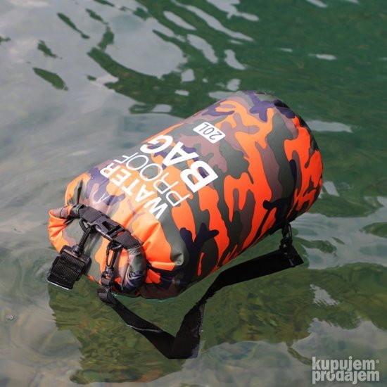Vodootporna suva torba EL1 20L narandzasta - NOVO - KupujemProdajem