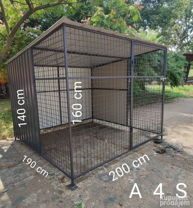 Boks za psa kavez za psa tip A 4 S - KupujemProdajem