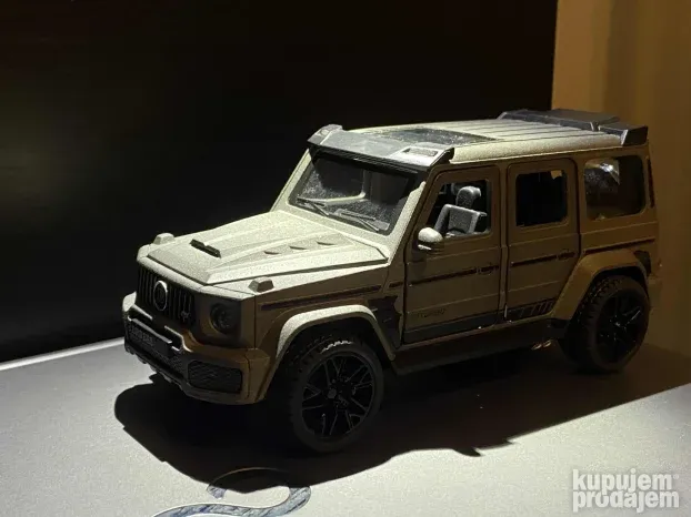 Mercedes G klasa Brabus metalna igracka metalni auto u razme ...